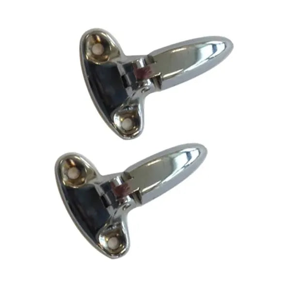Mountney Classic Mini Boot Hinge Set - Chrome